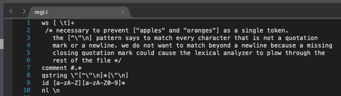 The Best) IDE for working with Lex and Yacc/Bison Adam Noto Hakarsa / Logs