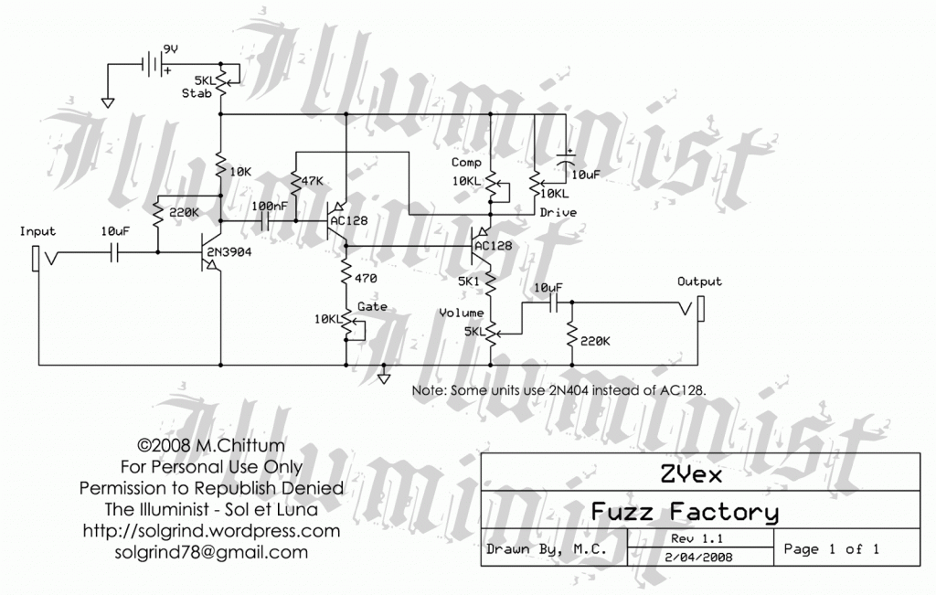 Making My Own Fuzz Factory – Building a Guitar Pedal