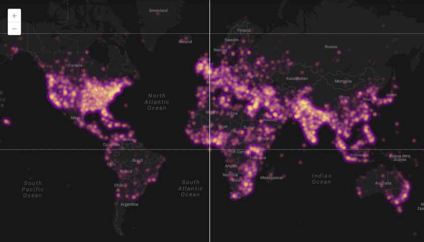 Map-Based Data Visualizations Reveal Patterns in Human Behavior ...