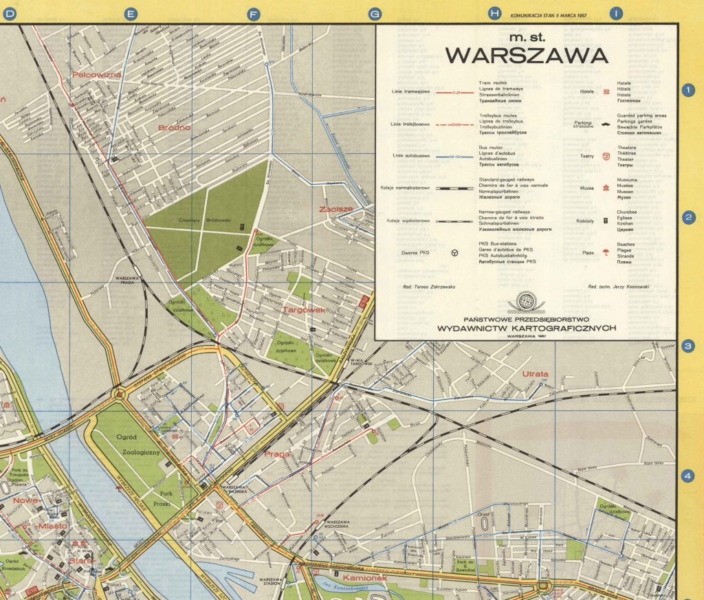 Warsaw, 1939 | The Harvard Map Collection Presents: